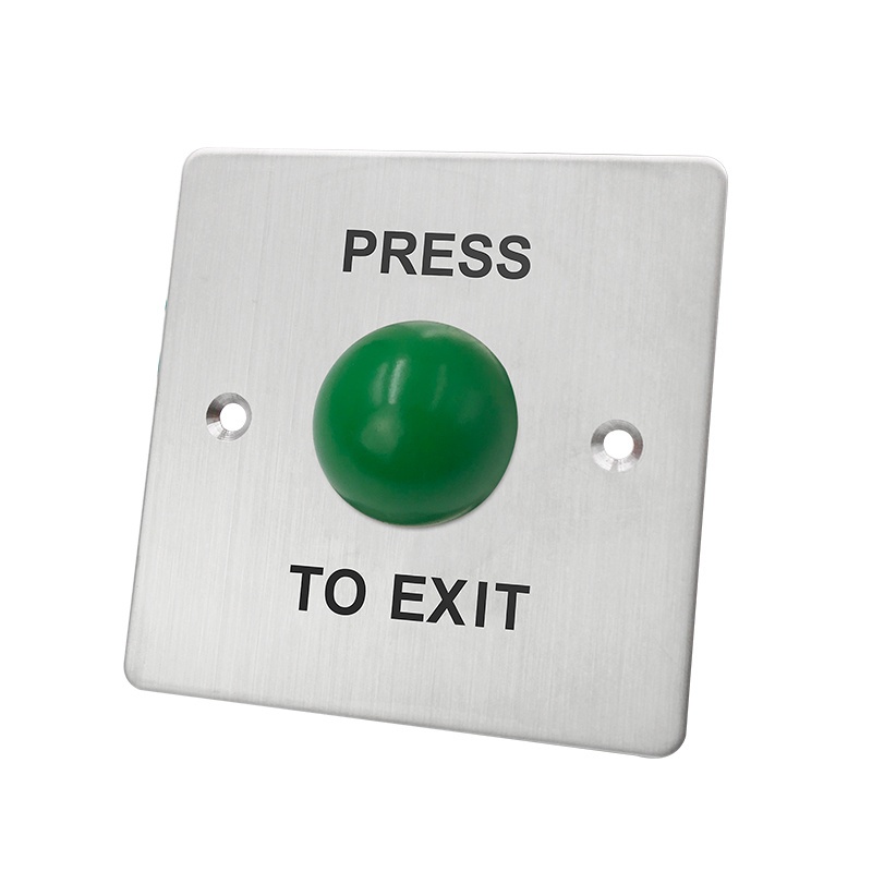 Mushroom Stainless Steel Exit Button EB41M